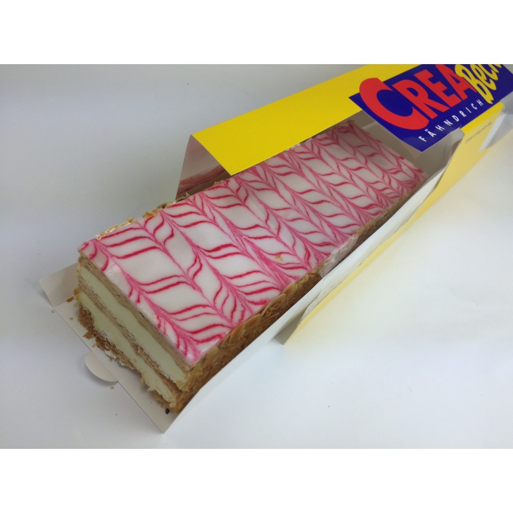 Cremschnitte am Meter, Parykuchen, Cremschnitte