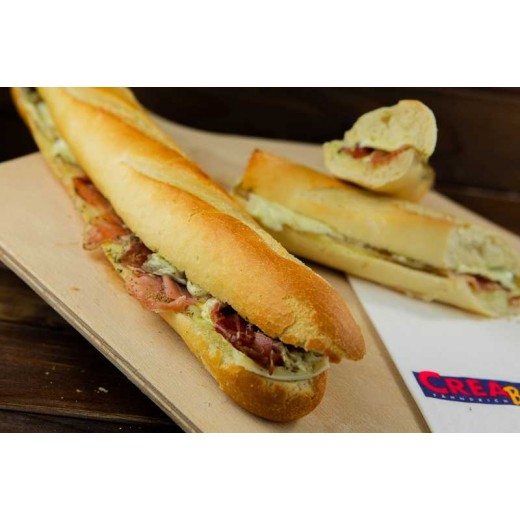 Hot Sandwich Rohschinken -Creabeck Zug